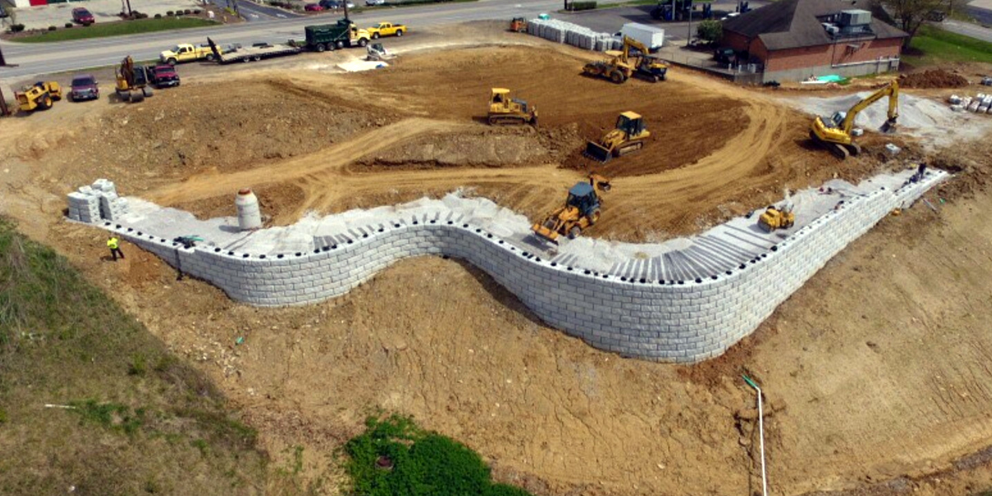 Redi Rock Retaining Walls